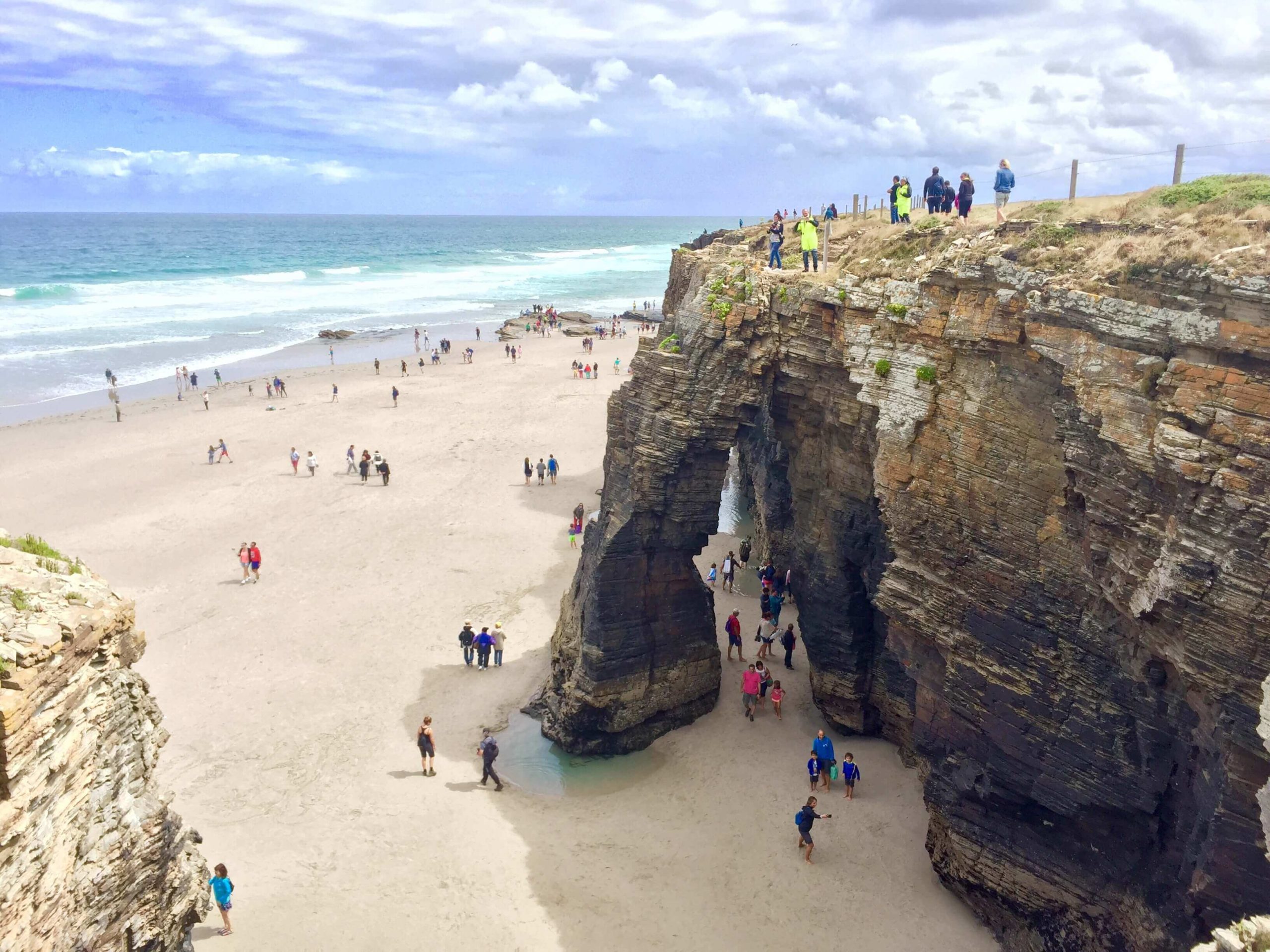 Playa De Las Catedrales Gu ate Galicia
